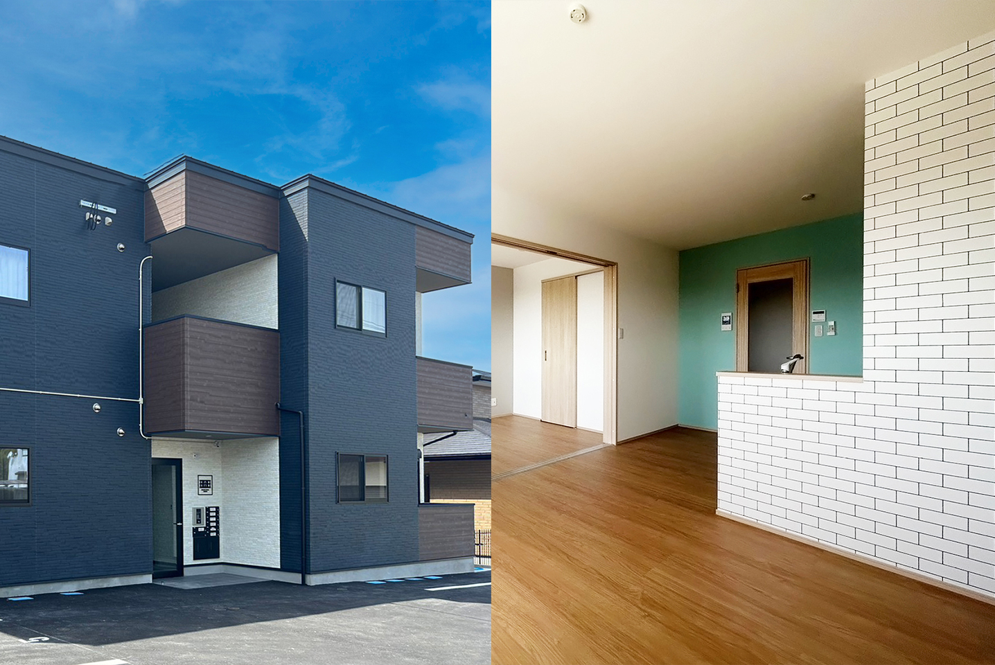 新築アパート実績 | EVEC